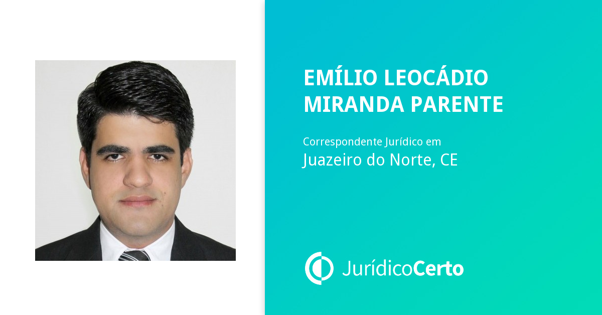 Emílio Leocádio Miranda Parente, Advogado e Correspondente Jurídico em ...