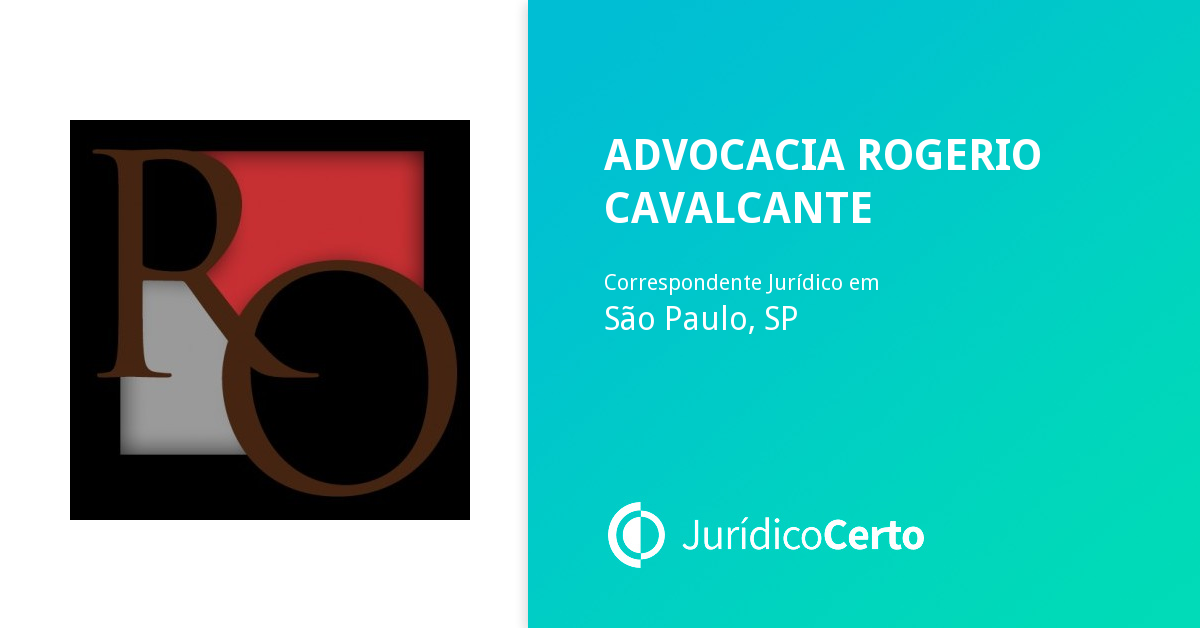Advocacia Rogerio Cavalcante, Advogado e Correspondente Jurídico em São ...