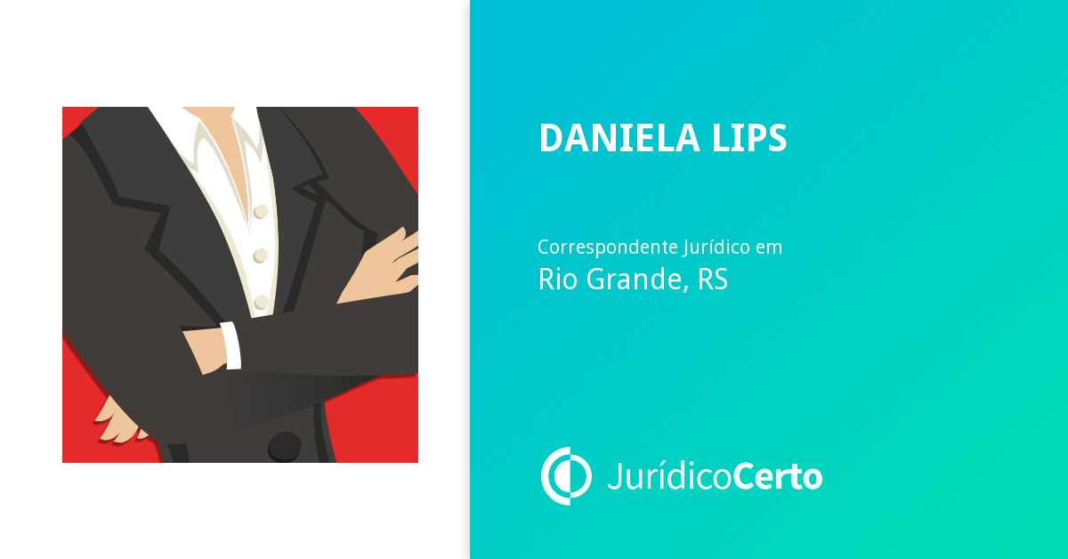 Daniela Lips, Estudante de Direito e Correspondente Jurídico em Rio ...