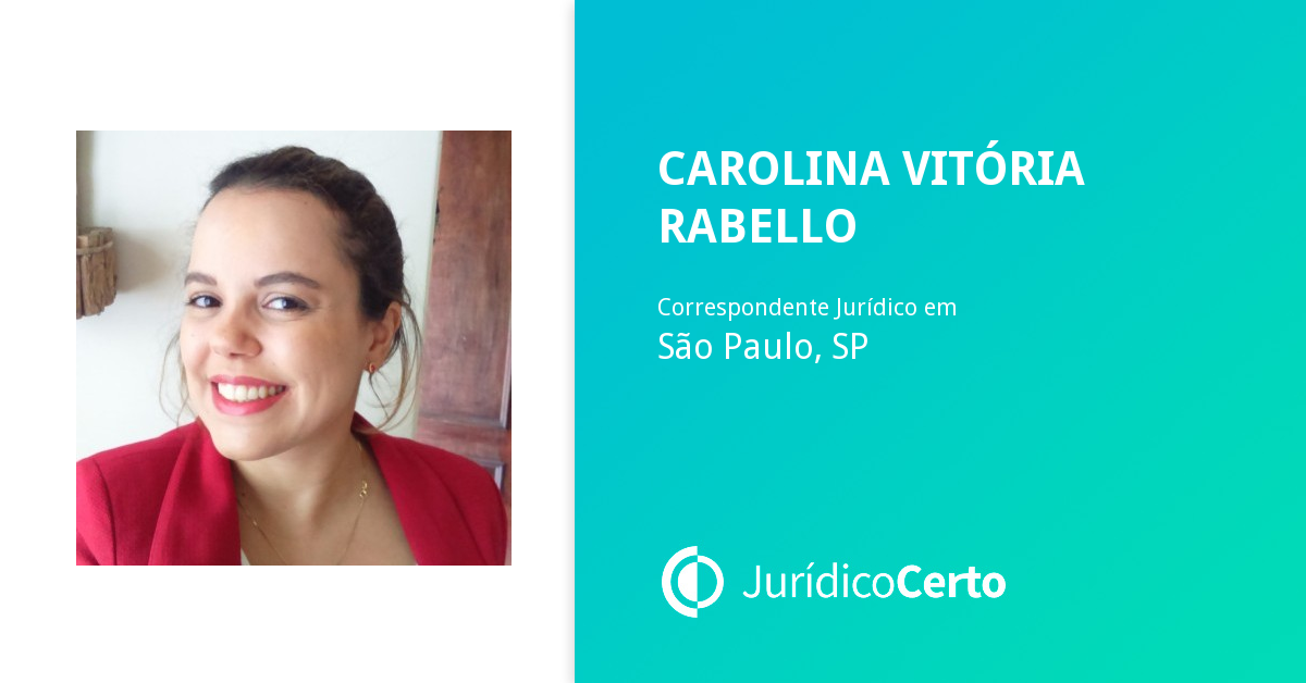 Carolina Vitória Rabello, Advogado e Correspondente Jurídico em São ...