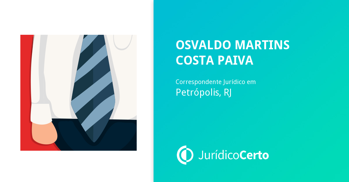 Osvaldo Martins Costa Paiva, Advogado e Correspondente Jurídico em ...