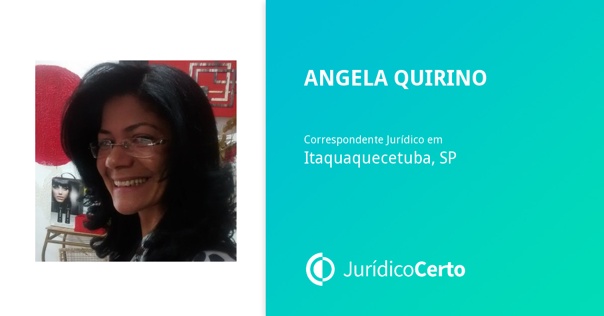 Angela Quirino, Bacharel em Direito e Correspondente Jurídico em ...