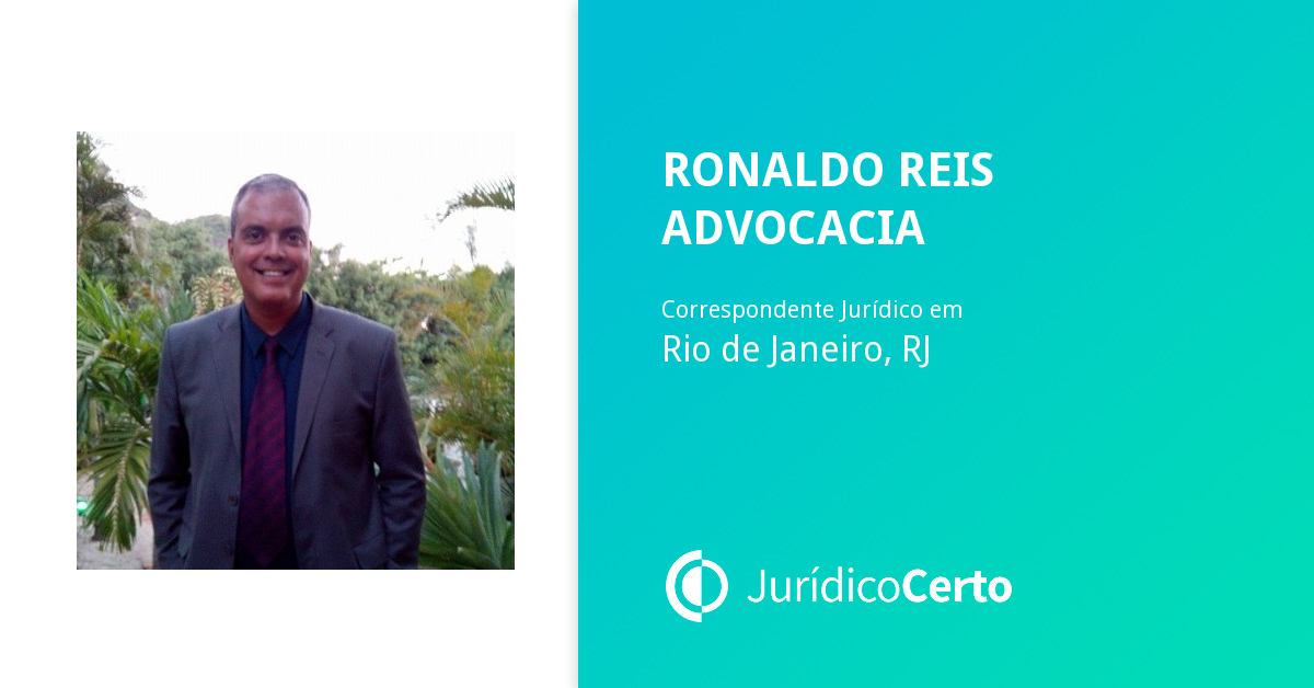 Ronaldo Reis Advocacia, Bacharel em Direito e Correspondente Jurídico ...