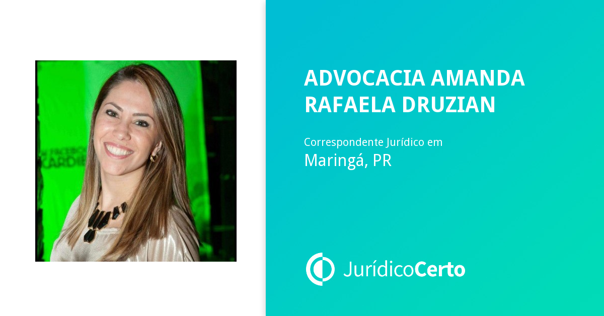 Advocacia Amanda Rafaela Druzian, Advogado e Correspondente Jurídico em ...