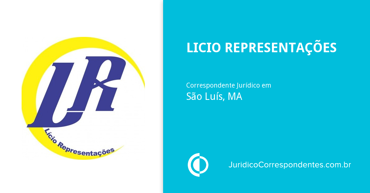 Licio Representações, Estudante de Direito e Correspondente Jurídico em ...